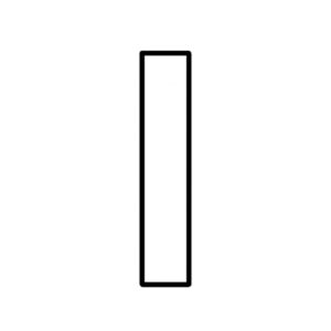 Printable Block Letter I - Printable JD