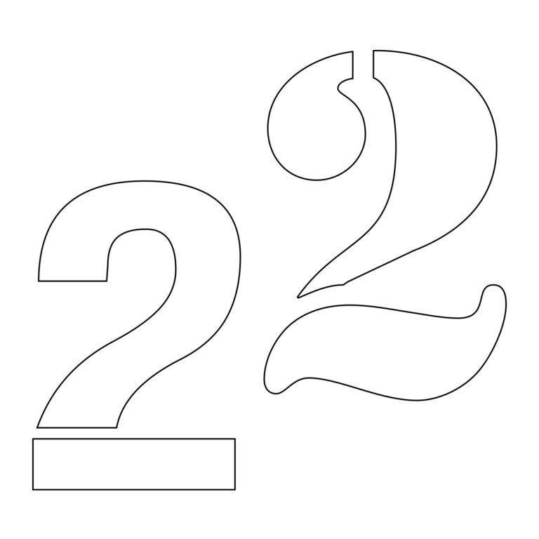 Printable Large Numbers 0 9 - Printable JD