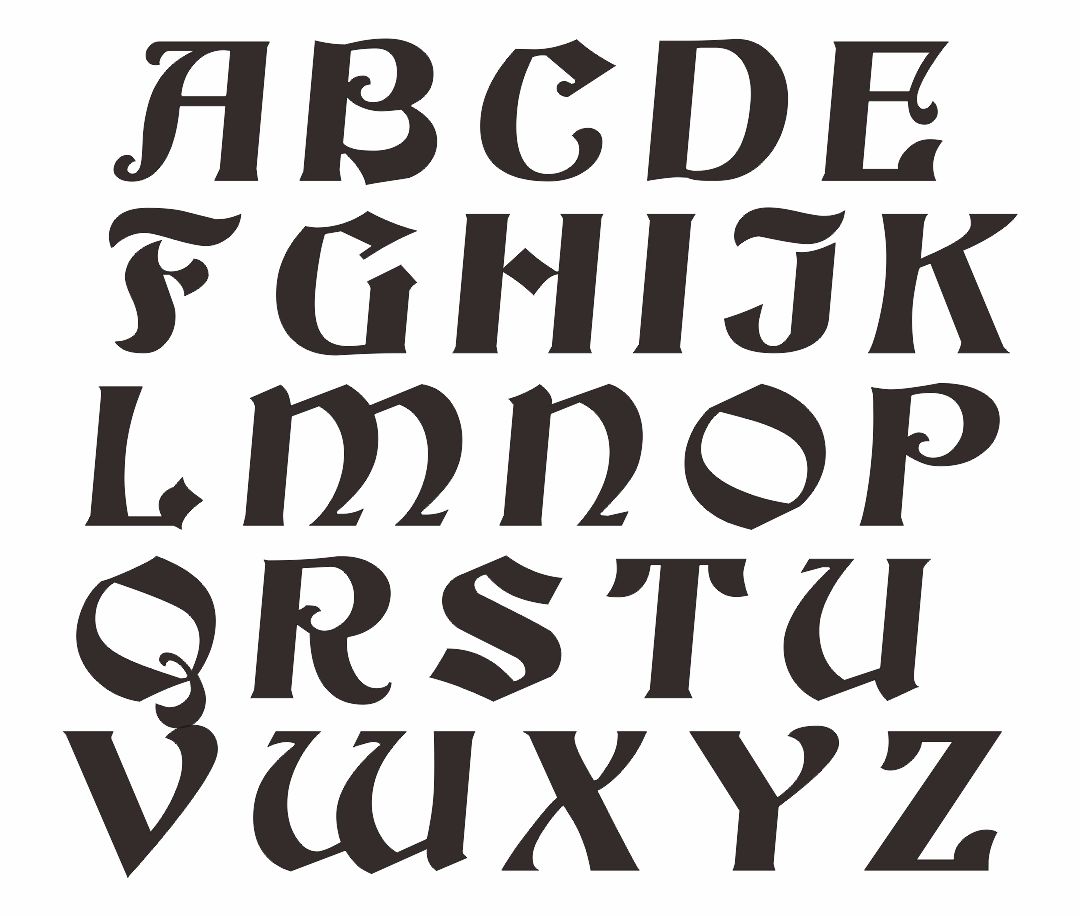 Printable Letter Stencils Designs Printable JD
