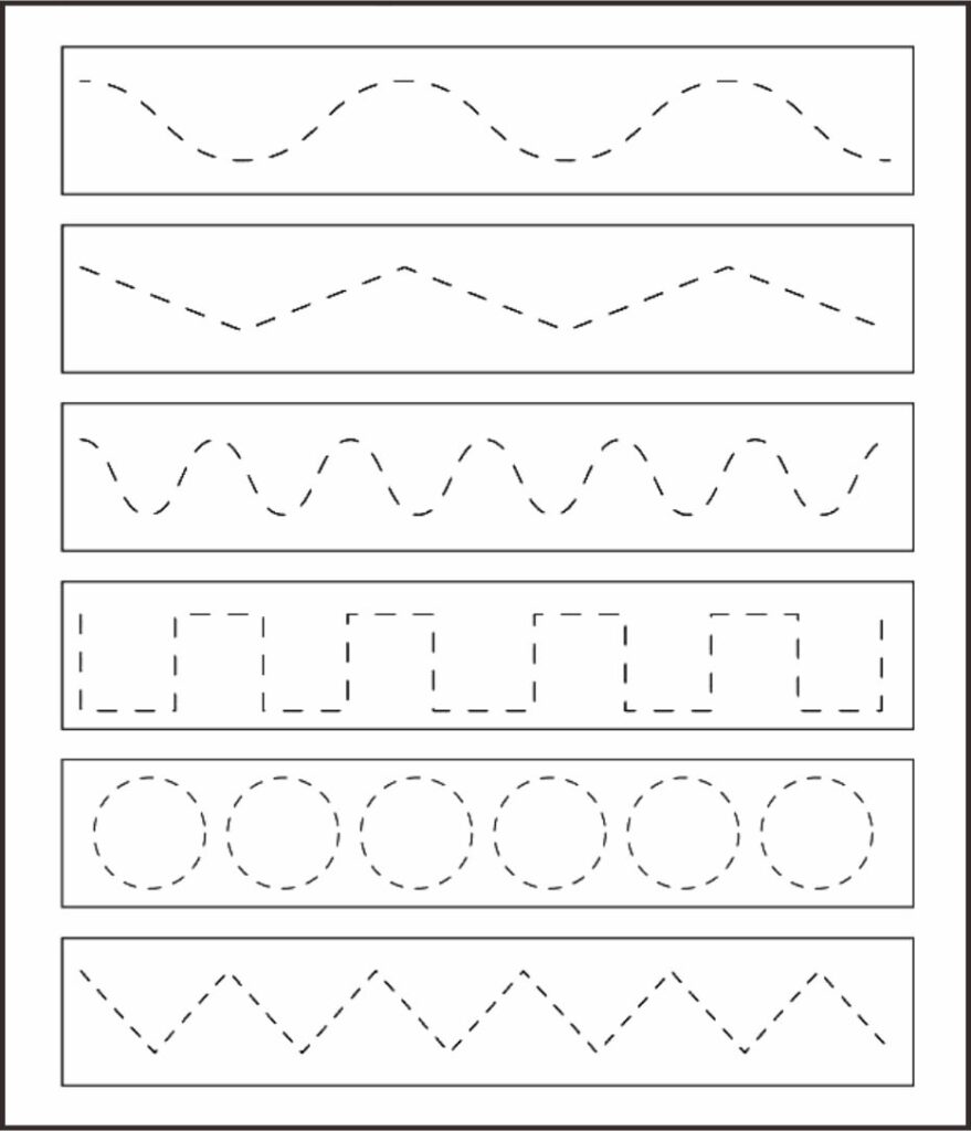 Printable Line Tracing Worksheets - Printable JD