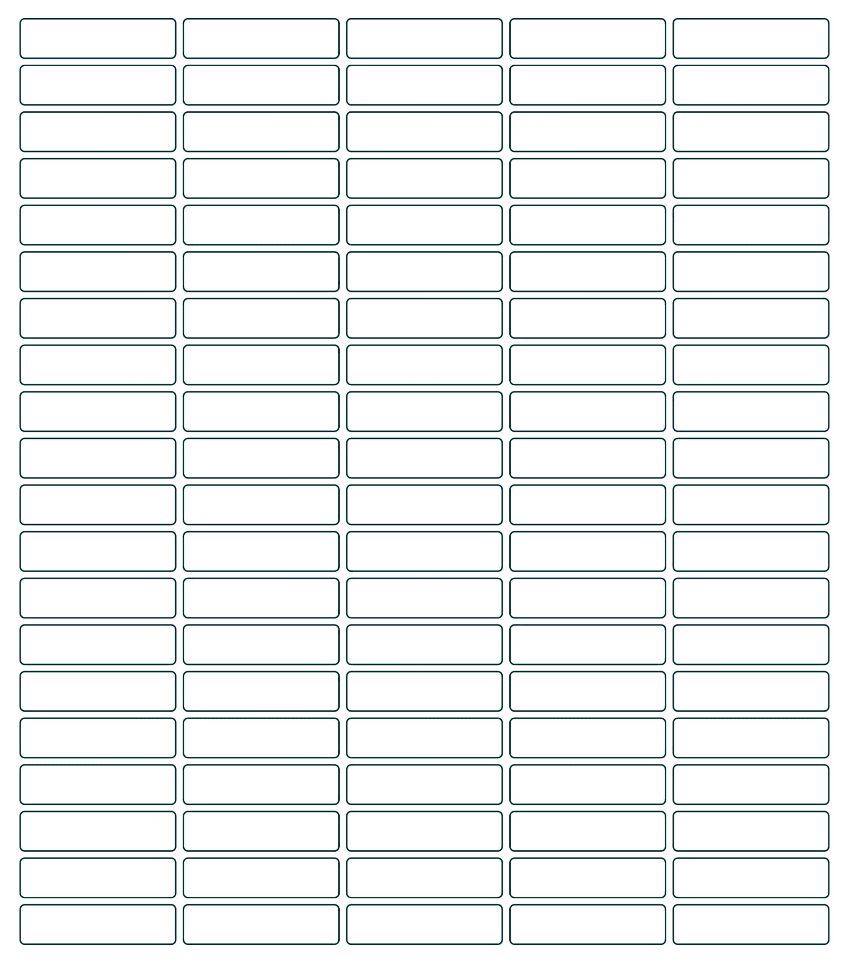 Printable Pendaflex Tab Inserts Printable JD