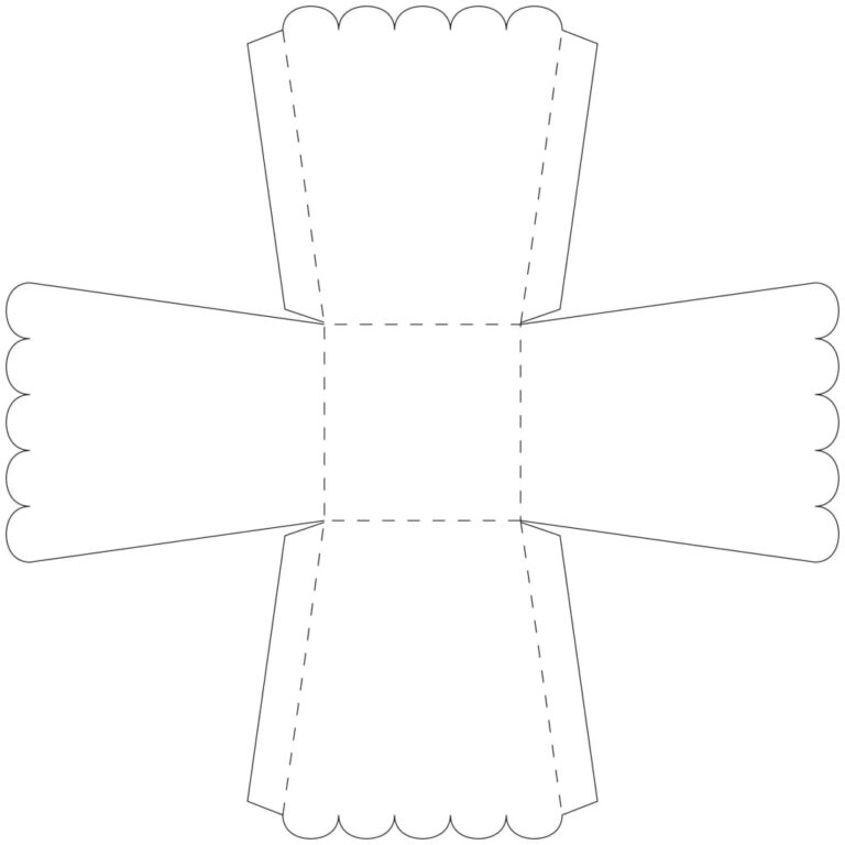 Printable Popcorn Box - Printable JD