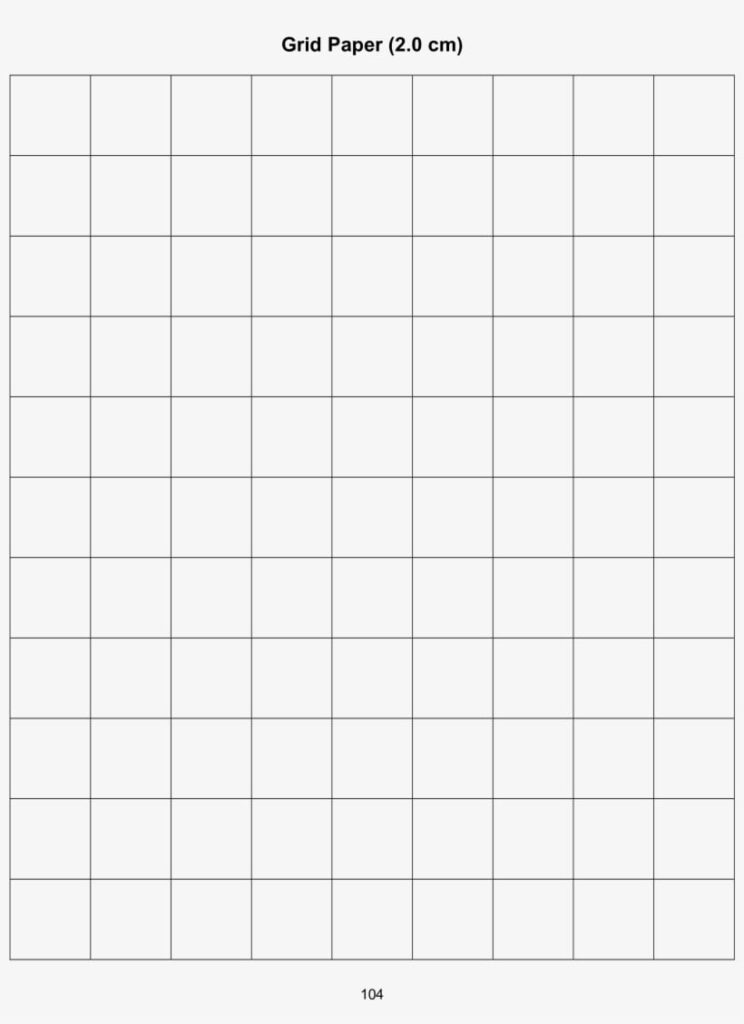 Printable Square Inch Grid Paper - Printable JD