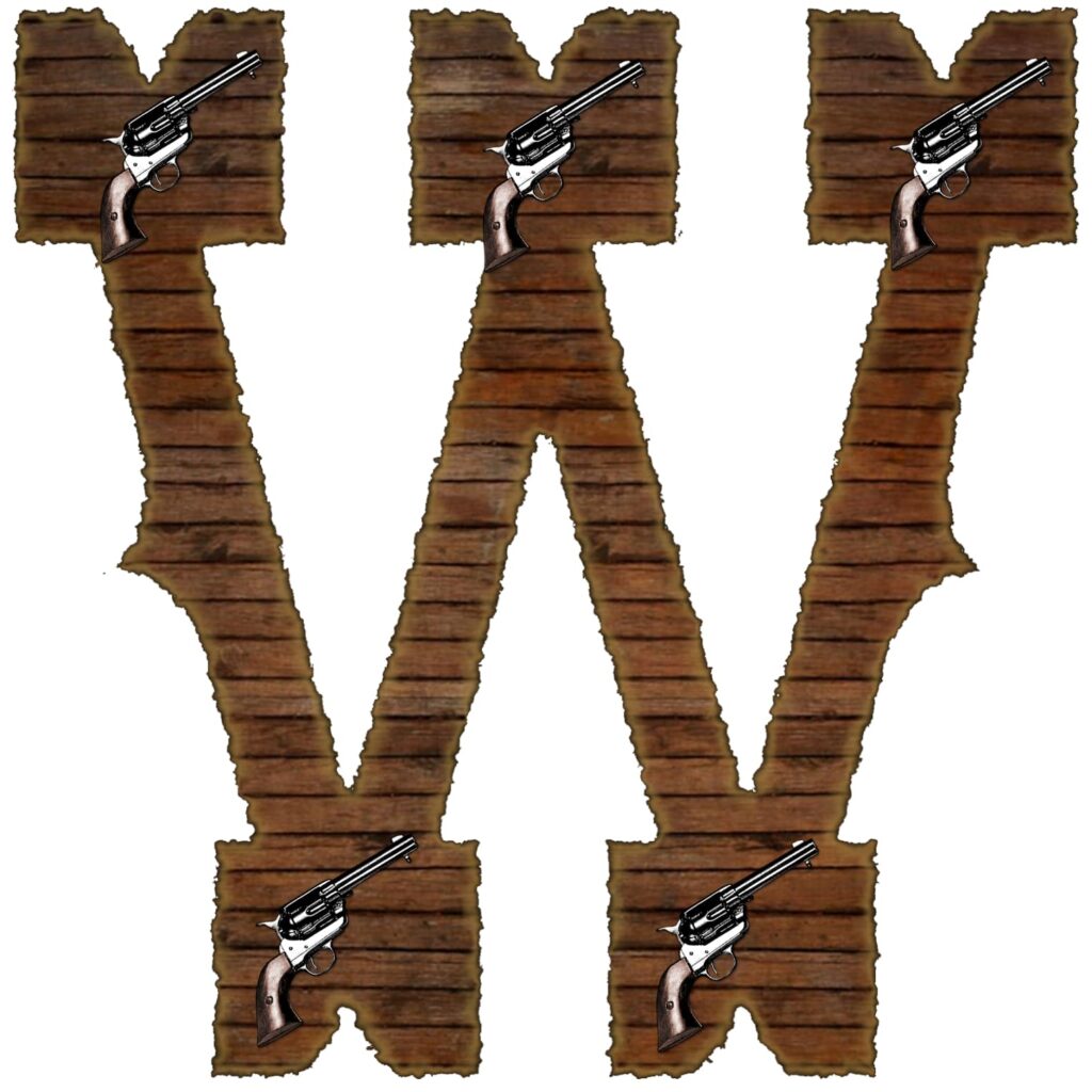 Printable Western Alphabet Letters - Printable JD