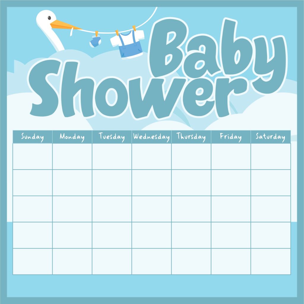 Printable Baby Pool Template Excel - Printable JD
