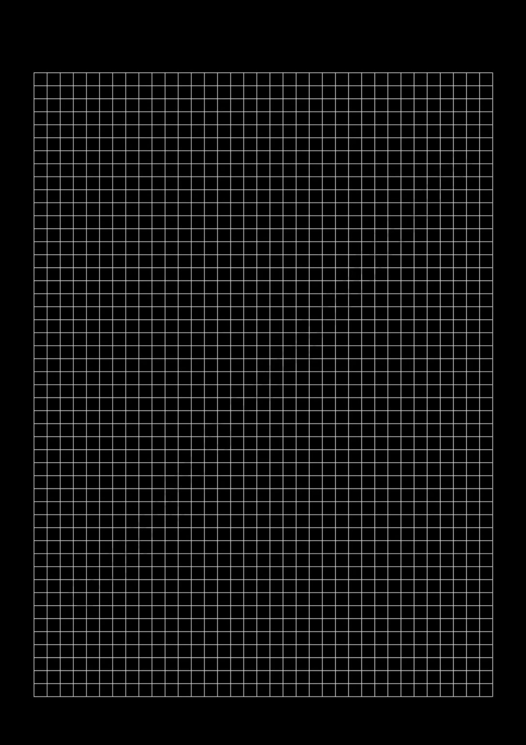 Printable Black Grid Graph Paper - Printable JD