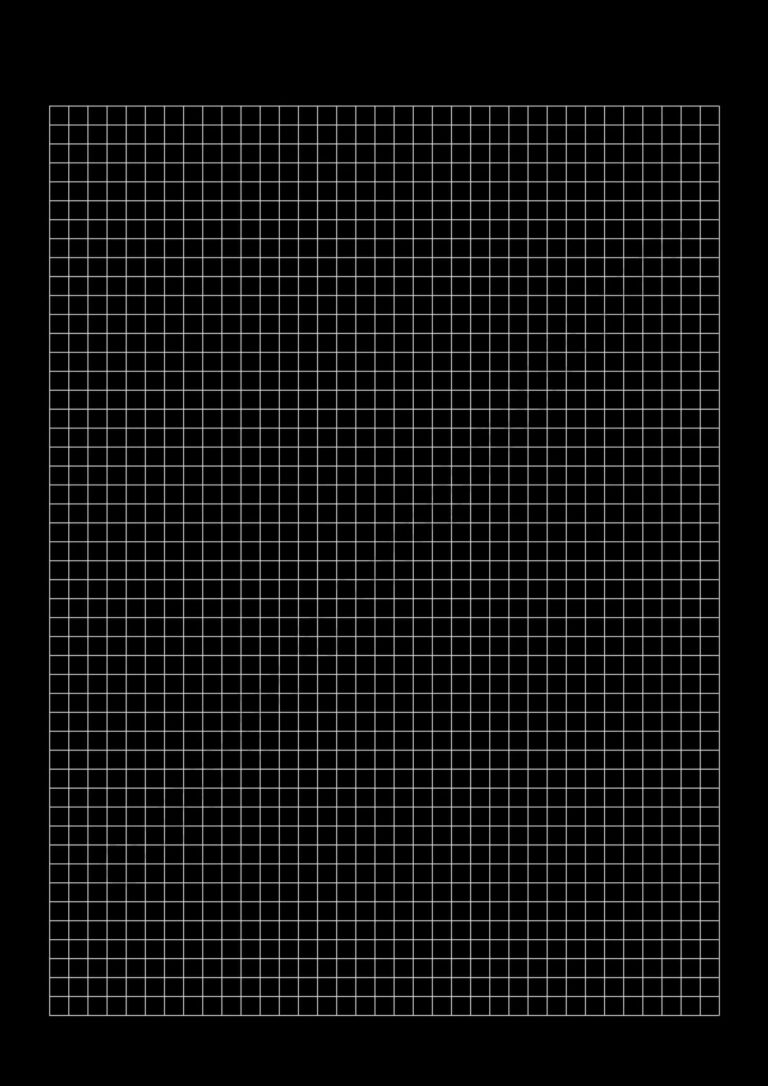 Printable Black Grid Graph Paper - Printable JD