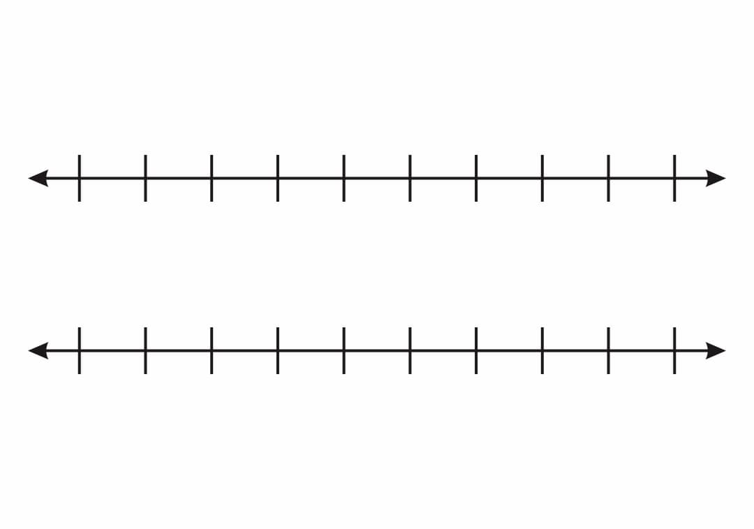 Printable Blank Number Line 1 10 Printable JD