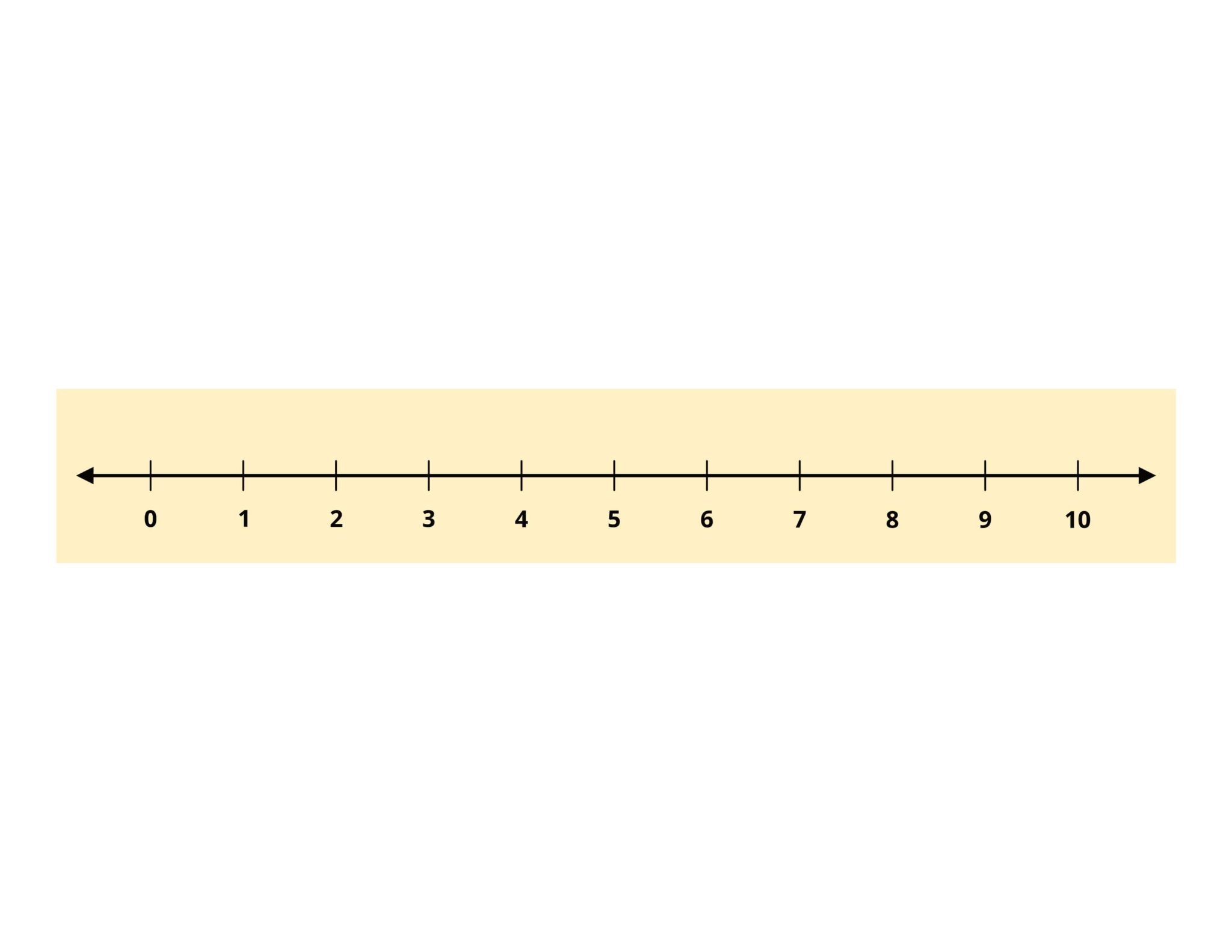 Printable Blank Number Line 1 10 - Printable JD