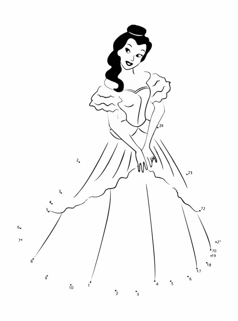 Printable Disney Dot To Dot - Printable JD
