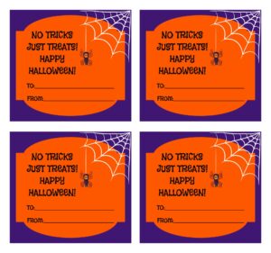 Printable Halloween Candy Grams - Printable JD