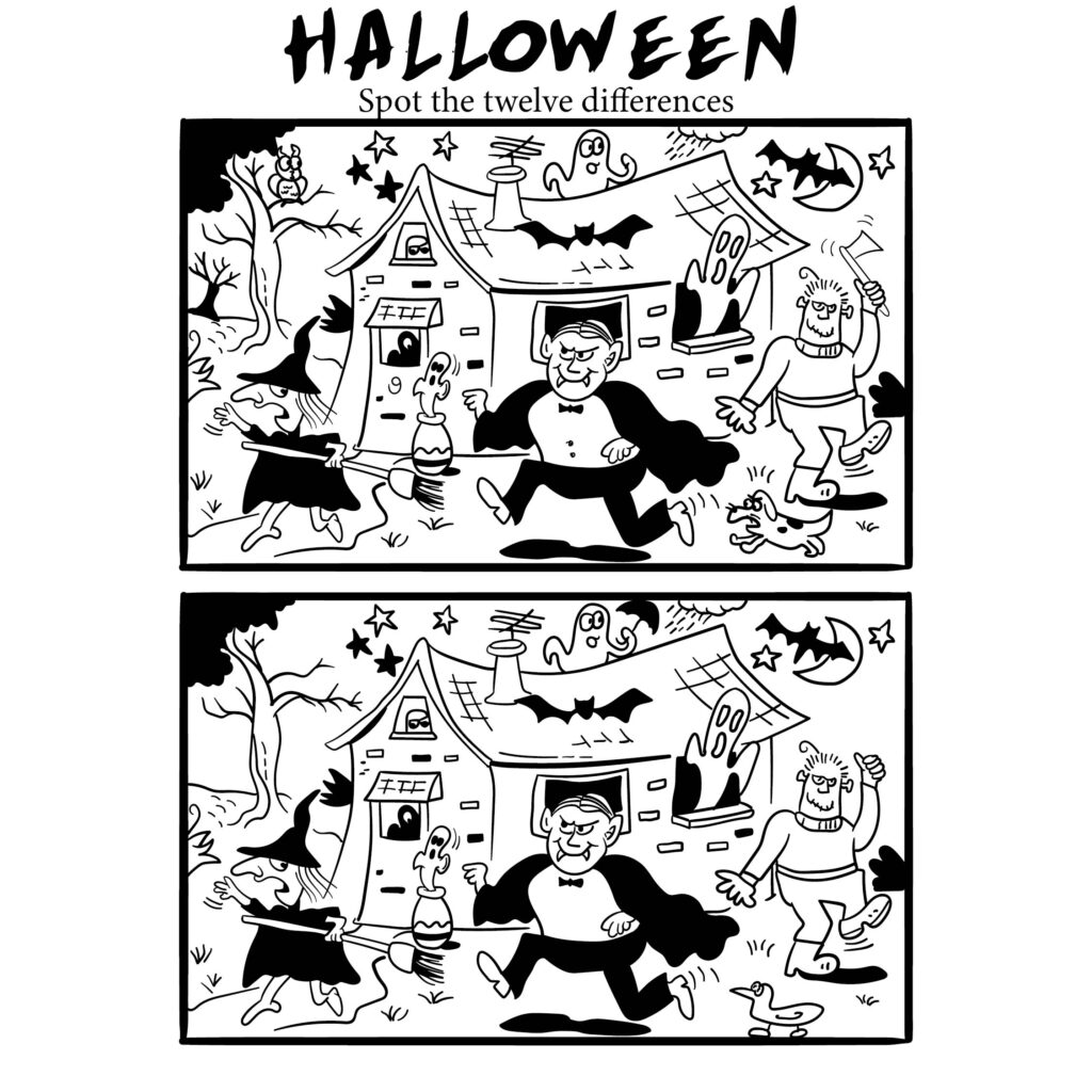 Printable Halloween Hidden Picture Activities - Printable JD