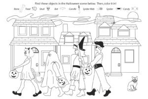Printable Halloween Hidden Picture Activities - Printable JD