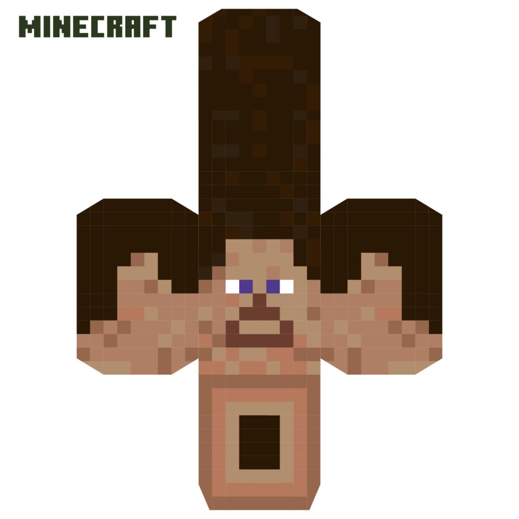 Printable Minecraft Steve Templates - Printable JD