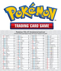 Printable Pokemon Card Checklist - Printable JD