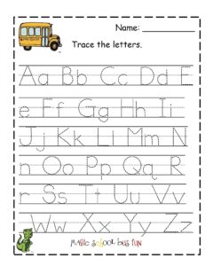 Printable Alphabet Uppercase And Lowercase Letters - Printable JD