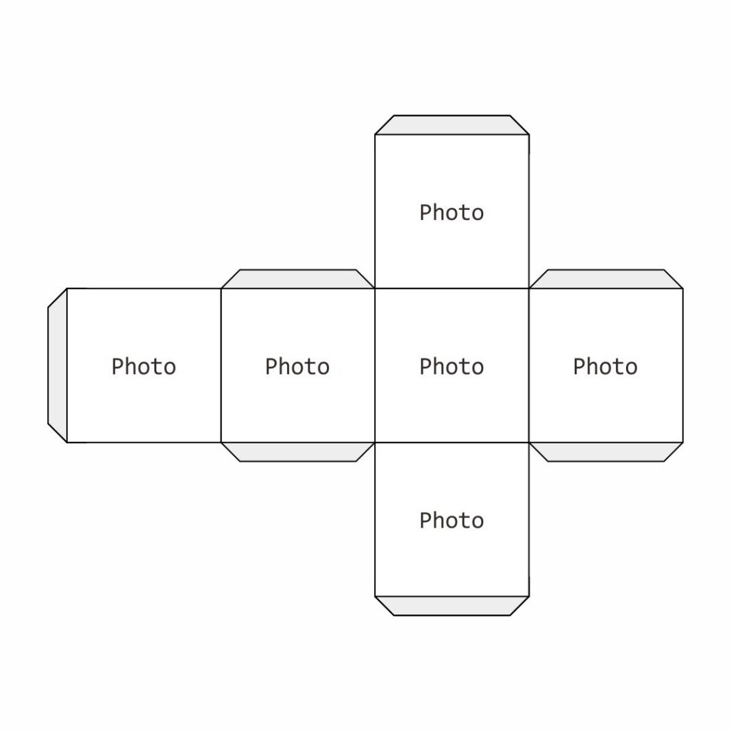 Printable 3d Box Templates - Printable JD