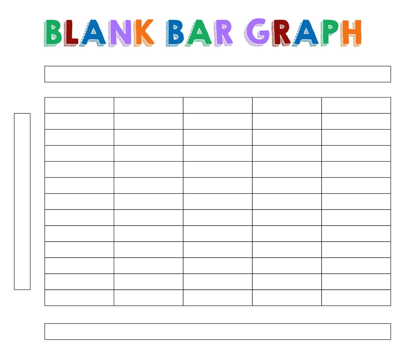 Printable Blank Data Charts - Printable JD