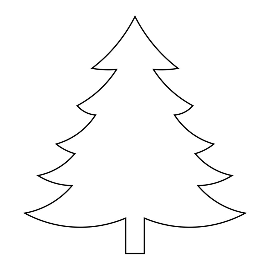 Printable Christmas Tree - Printable JD