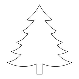 Printable Christmas Tree - Printable JD