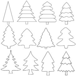 Printable Christmas Tree - Printable JD