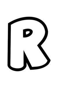 Printable Letter R Template - Printable JD