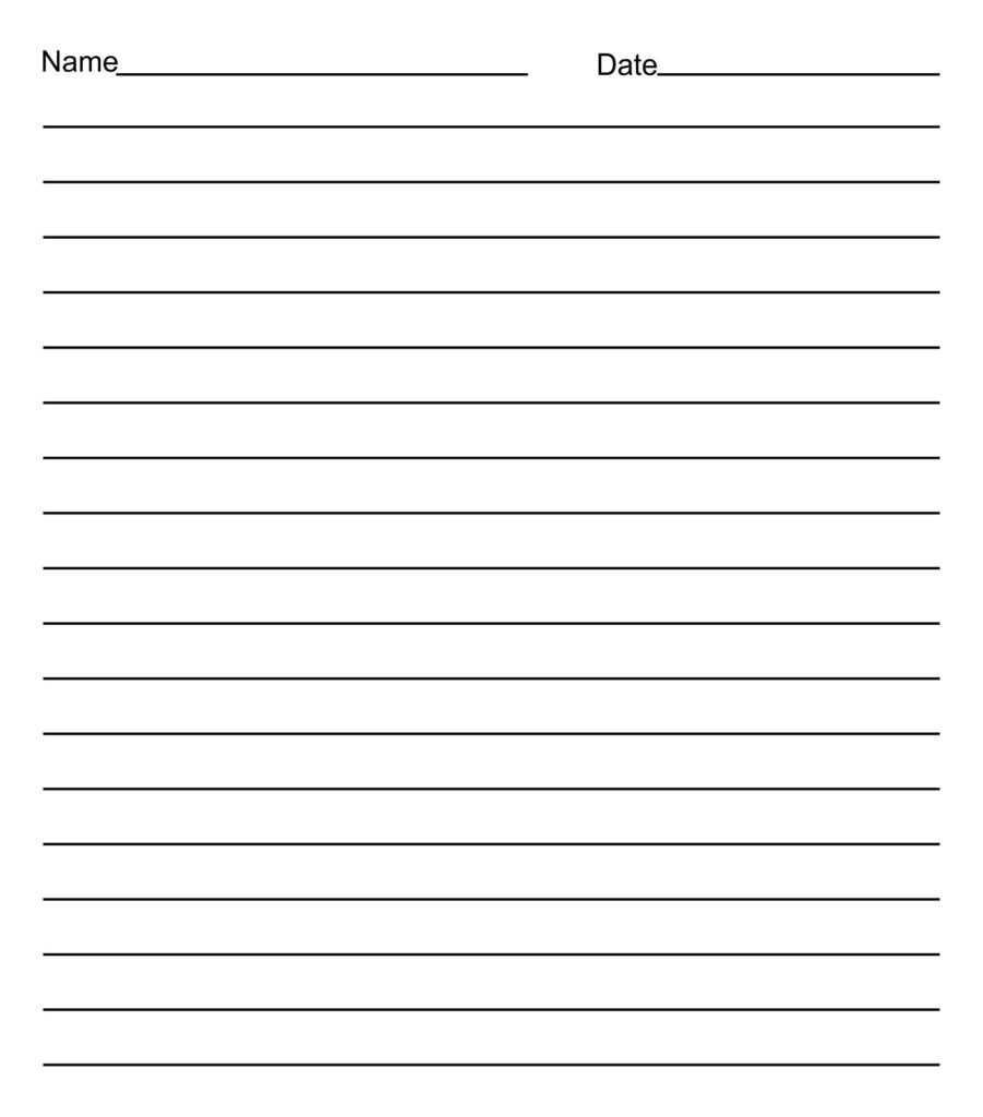Printable Letter Writing Paper - Printable JD