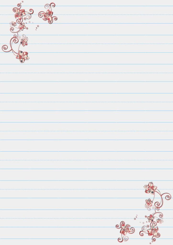 Printable Letter Writing Paper - Printable JD