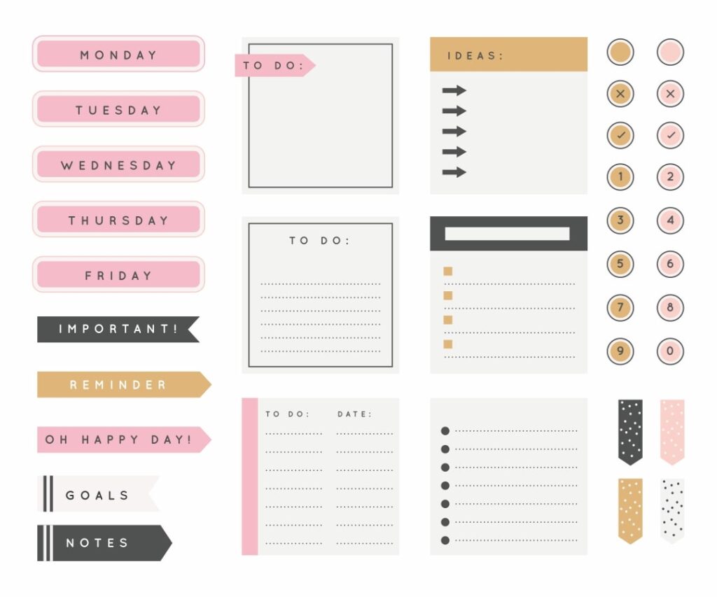 Printable Scrapbook Templates - Printable JD