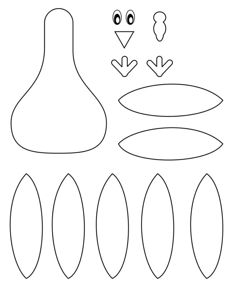 Printable Thanksgiving Crafts - Printable JD