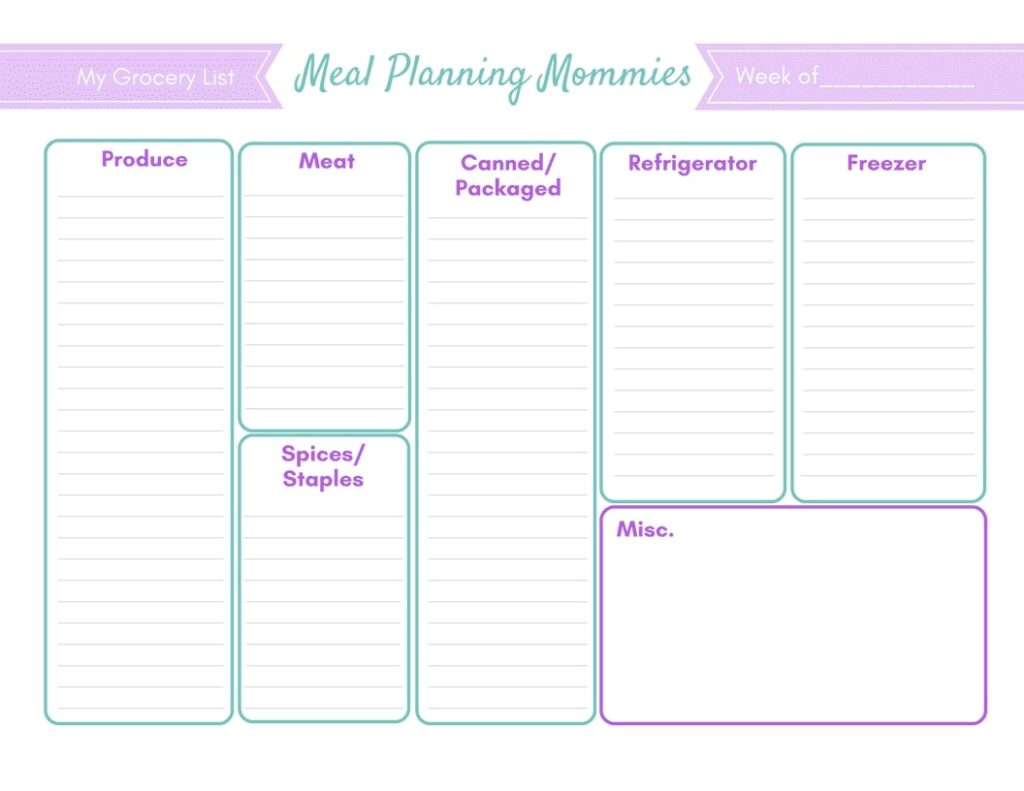 Printable Weight Watchers Sheets - Printable JD