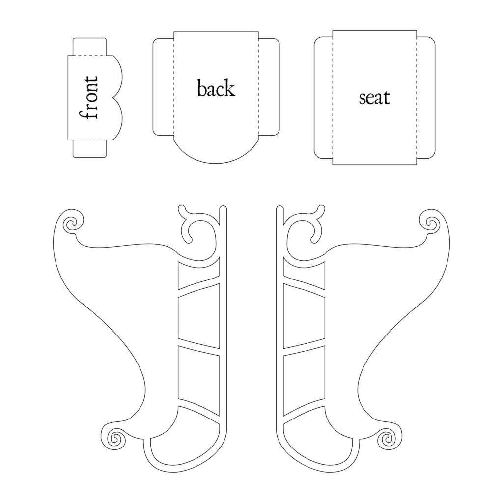 Free Printable Christmas Sleigh Patterns - Printable JD