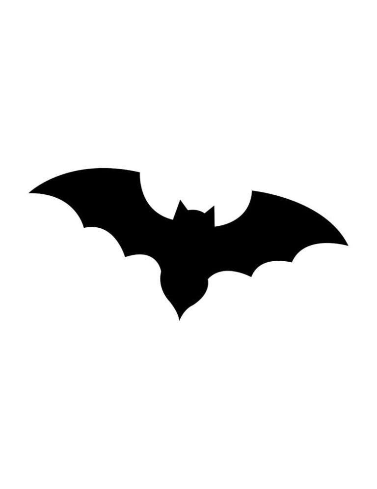 Printable Bat Stencils - Printable JD