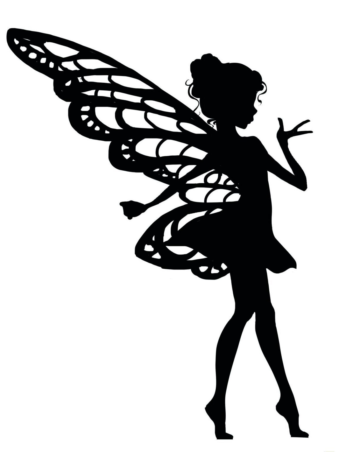 Printable Fairy Cut Out - Printable JD