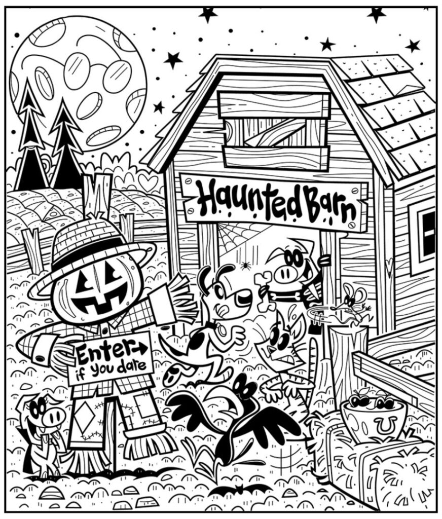 Printable Halloween Seek and Find - Printable JD