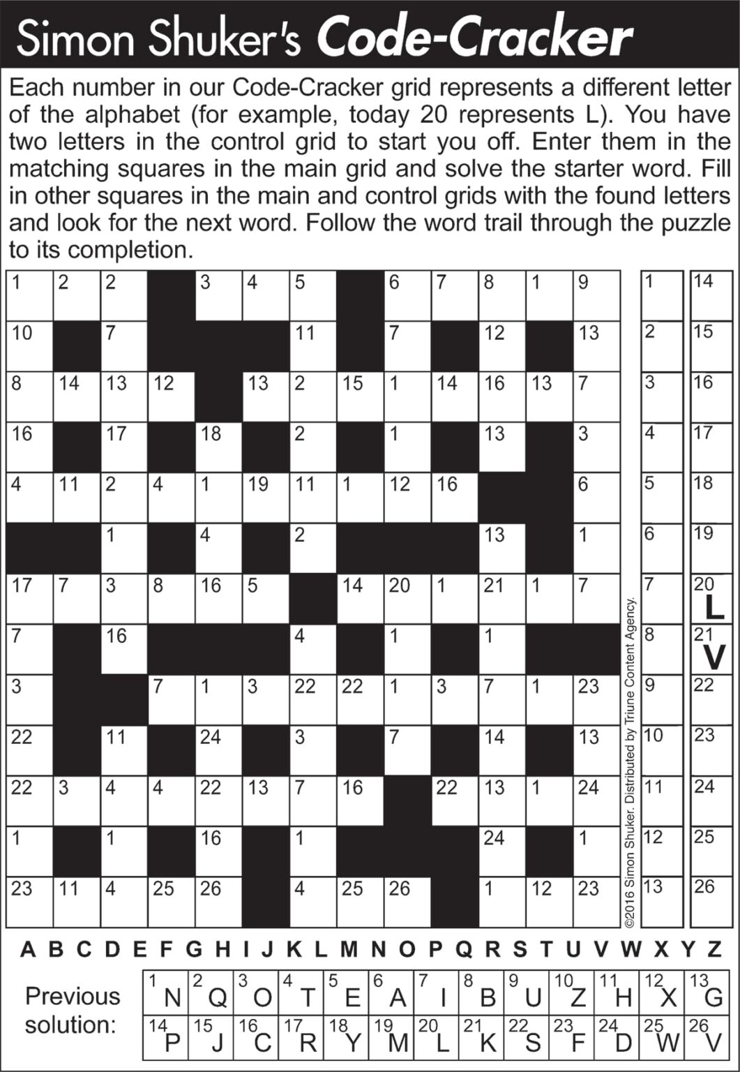 Code Breaker Printable Puzzles - Printable JD