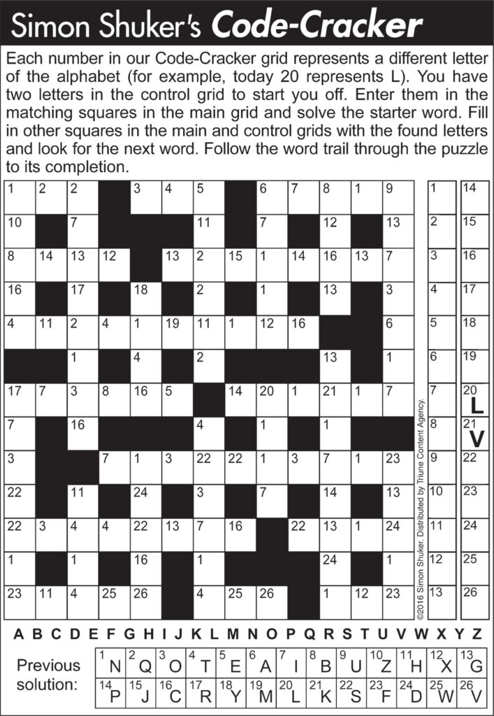 Code Breaker Printable Puzzles - Printable JD