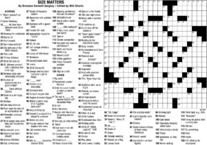 Free Printable Sunday Crossword Puzzles - Printable JD