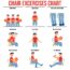 Printable Chair Gym Exercises - Printable JD