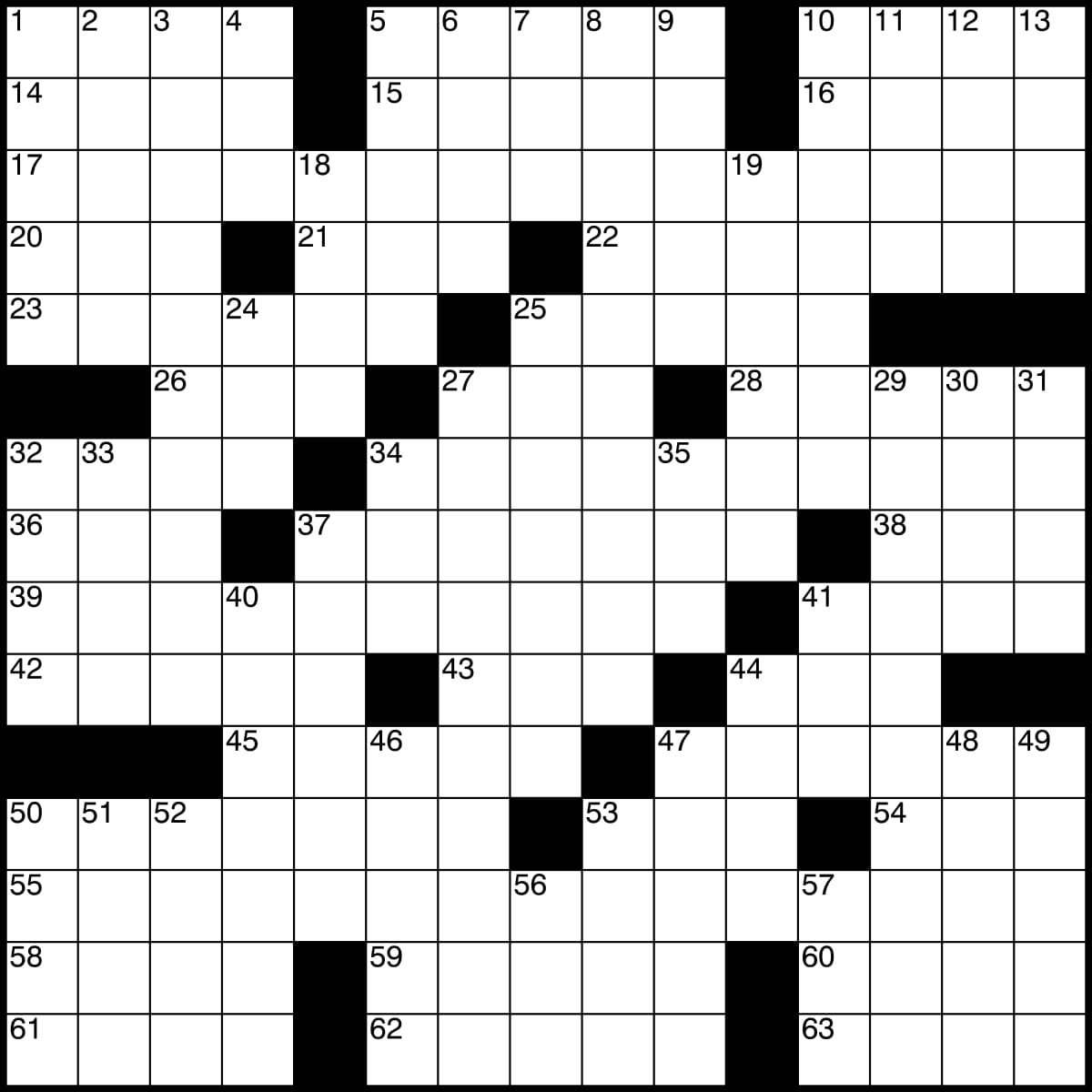 Printable Crossword Puzzles Free Medium Hard Printable JD