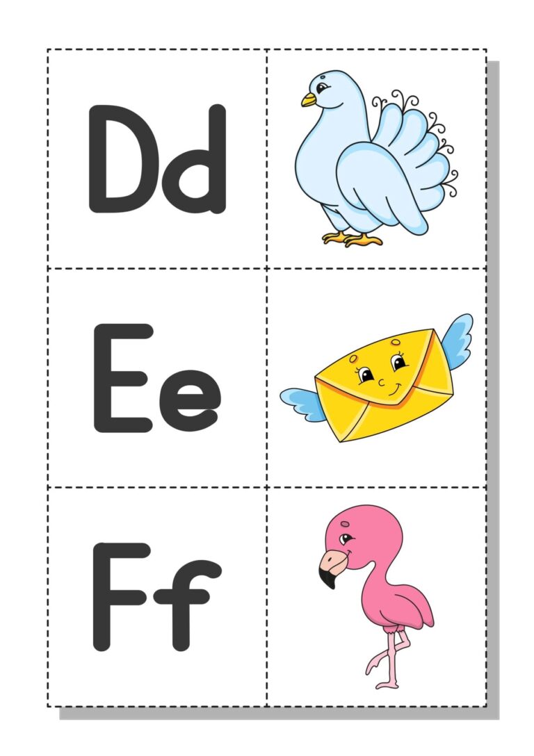 Printable Lower Case Alphabet Flash Cards - Printable JD