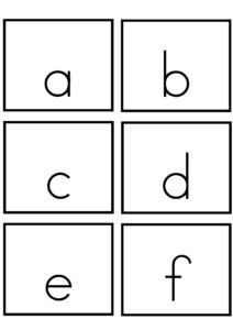 Printable Lower Case Alphabet Flash Cards - Printable JD
