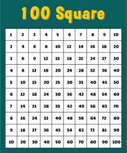 Printable Number Grid - Printable JD