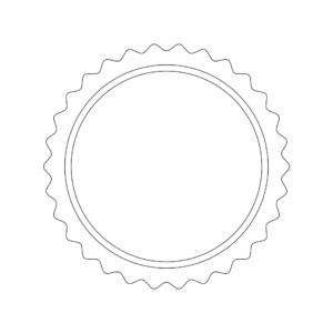 Printable Scallop Template - Printable JD