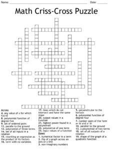 Free Printable Criss Cross Puzzles - Printable JD