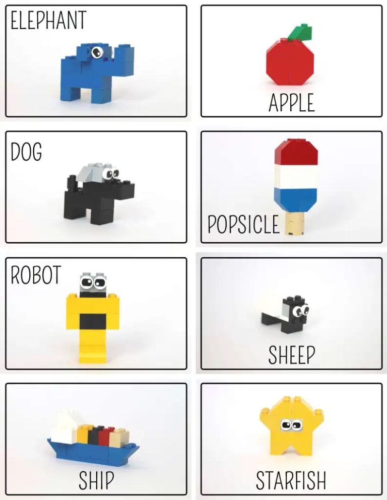 Free Printable Lego Building Instructions - Printable JD