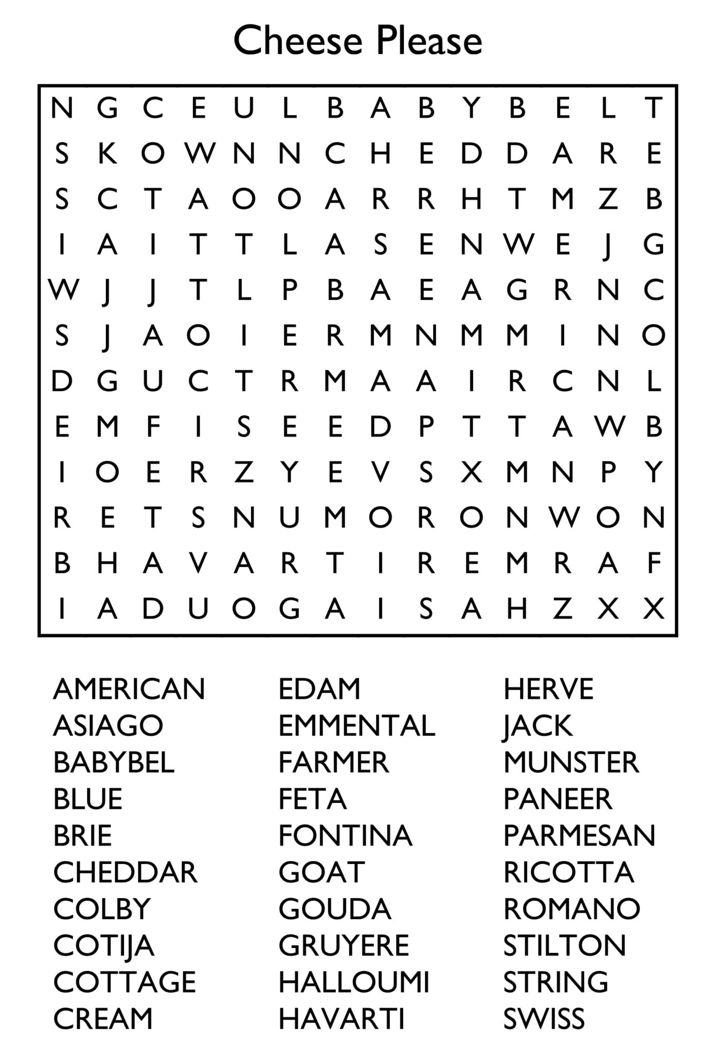 Black History Word Search Puzzle Printable - Printable JD