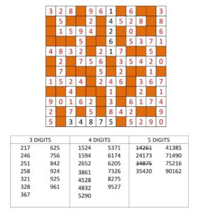 Printable Number Fill It Ins - Printable JD