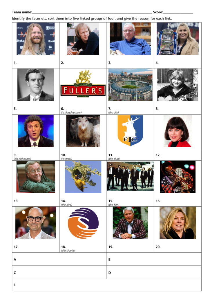 Printable Picture Quizzes With Answers - Printable JD