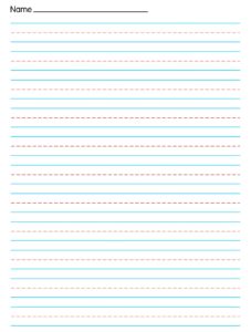 Free Printable Handwriting Sheets Printable - Printable JD